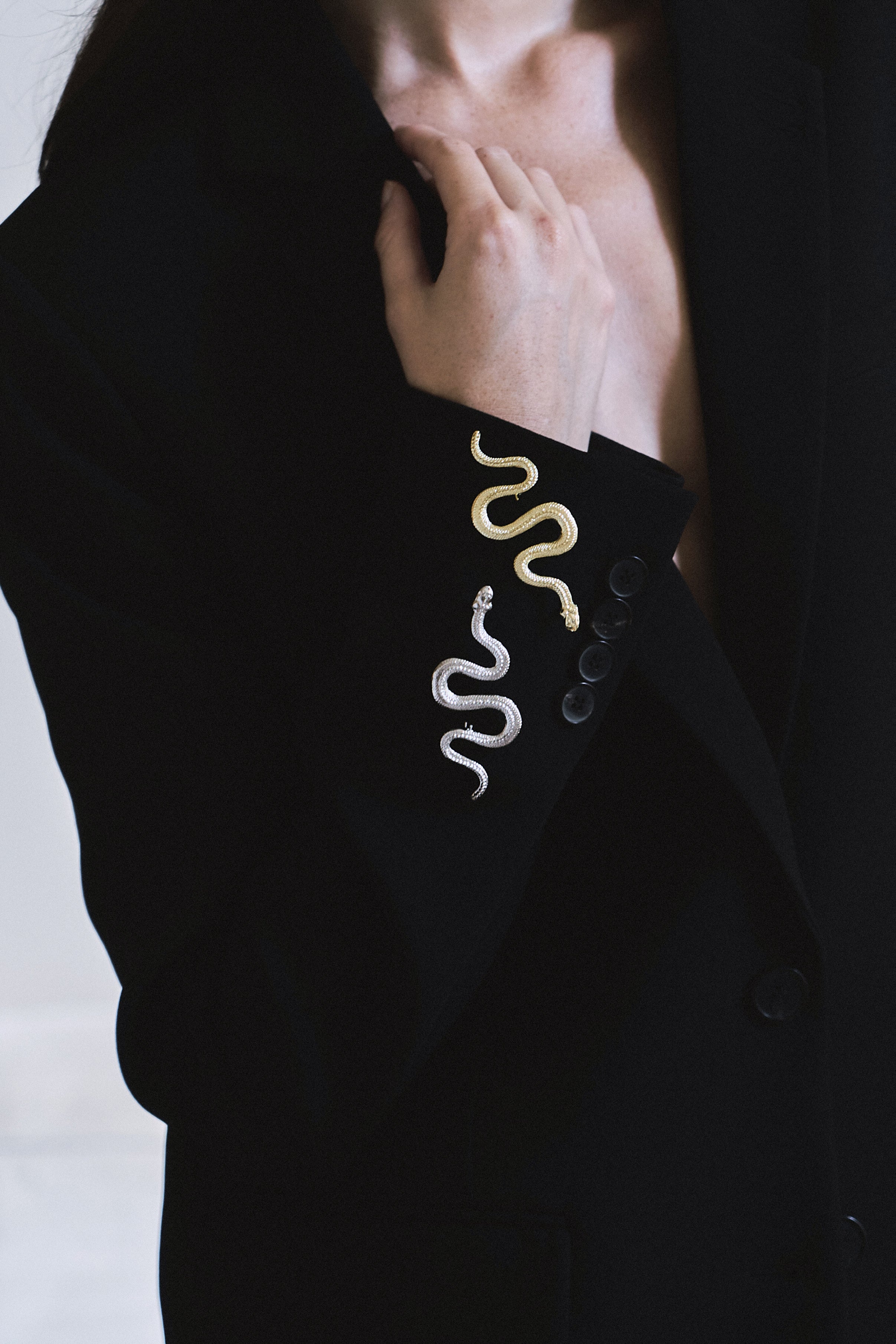 The Serpent Cuff Pins – NOAH The Label